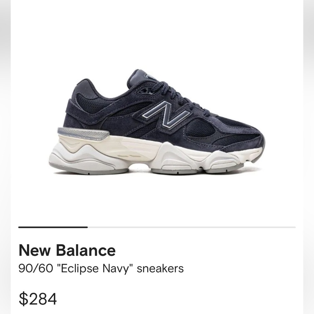 New Balance 9060 Eclipse Navy Sneakers - Gem